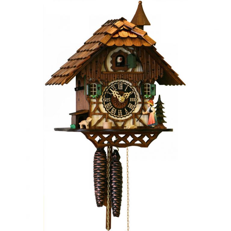 Chalet Style Cuckoo Clock with Bell Tower - CuckooClocks.co.uk